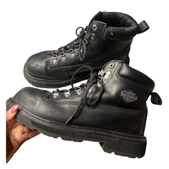 Harley-Davidson | Shoes | Harley Davidson Boots Mens 7 Motorcycle ...